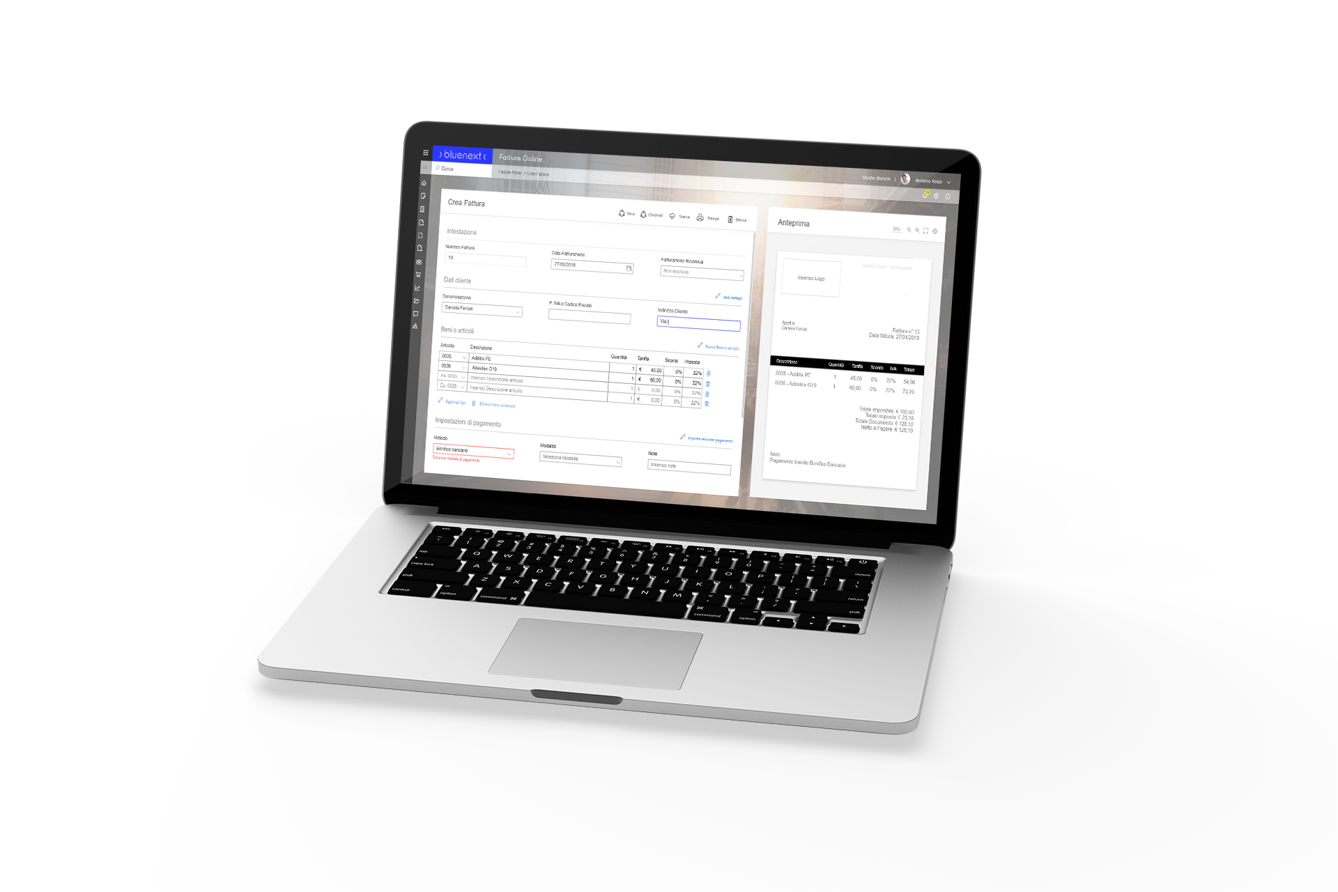 Mail Service - Bluenext