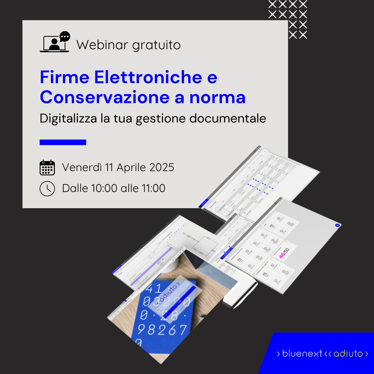 Webinar gratuito - Firme Elettroniche e Conservazione a norma ...